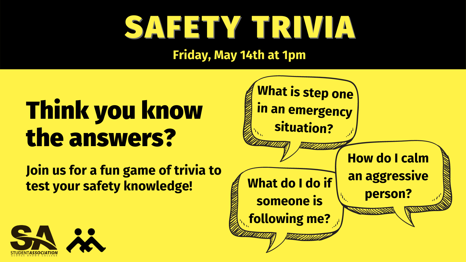Safety Trivia Student Association Of George Brown College safety-trivia-student-association-of-george-brown-college