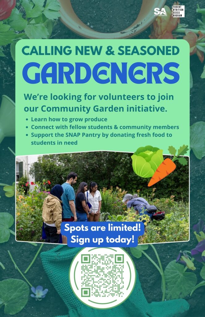 Community Garden - Student Association of George Brown College